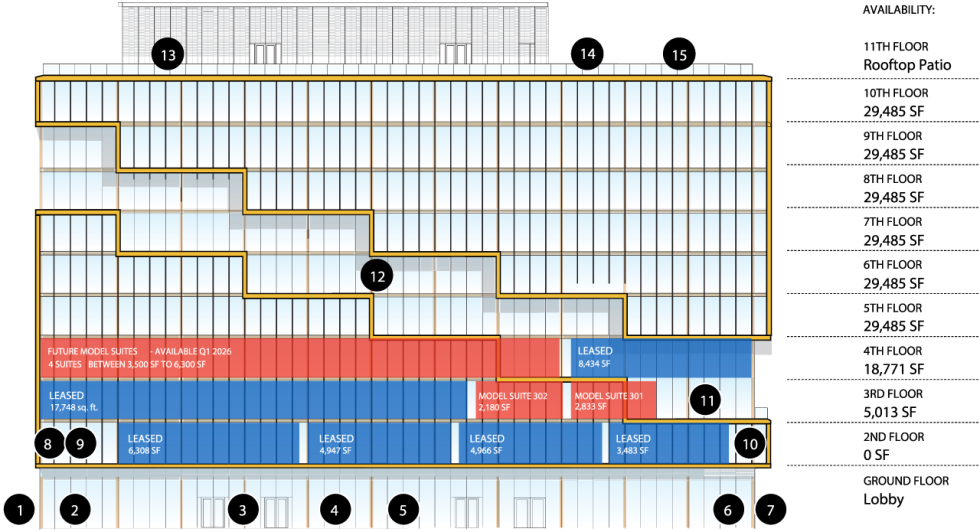 Stacking Plan - T3Bayside